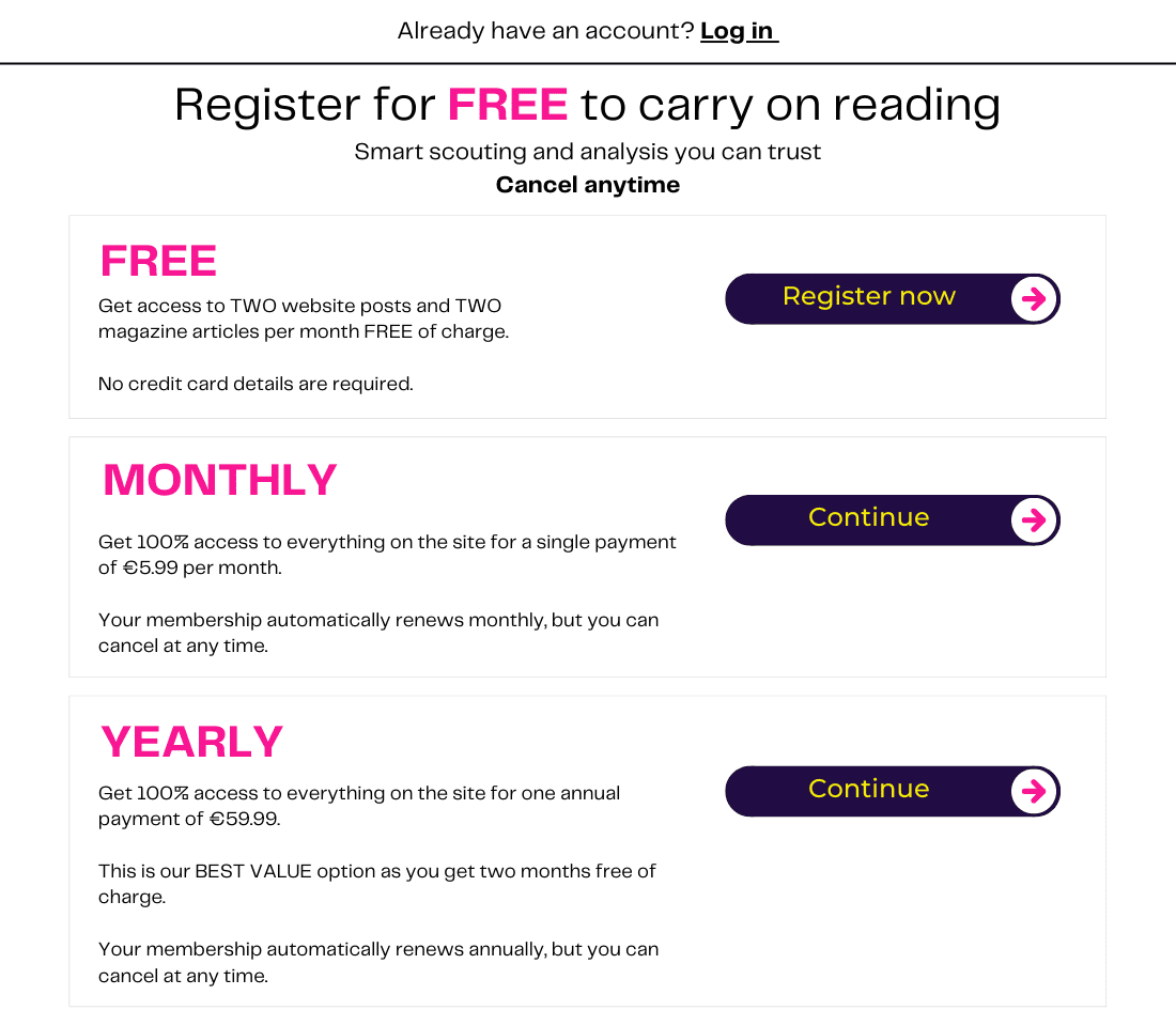 Total Football Analysis Magazine - The Home of Tactical Analysis