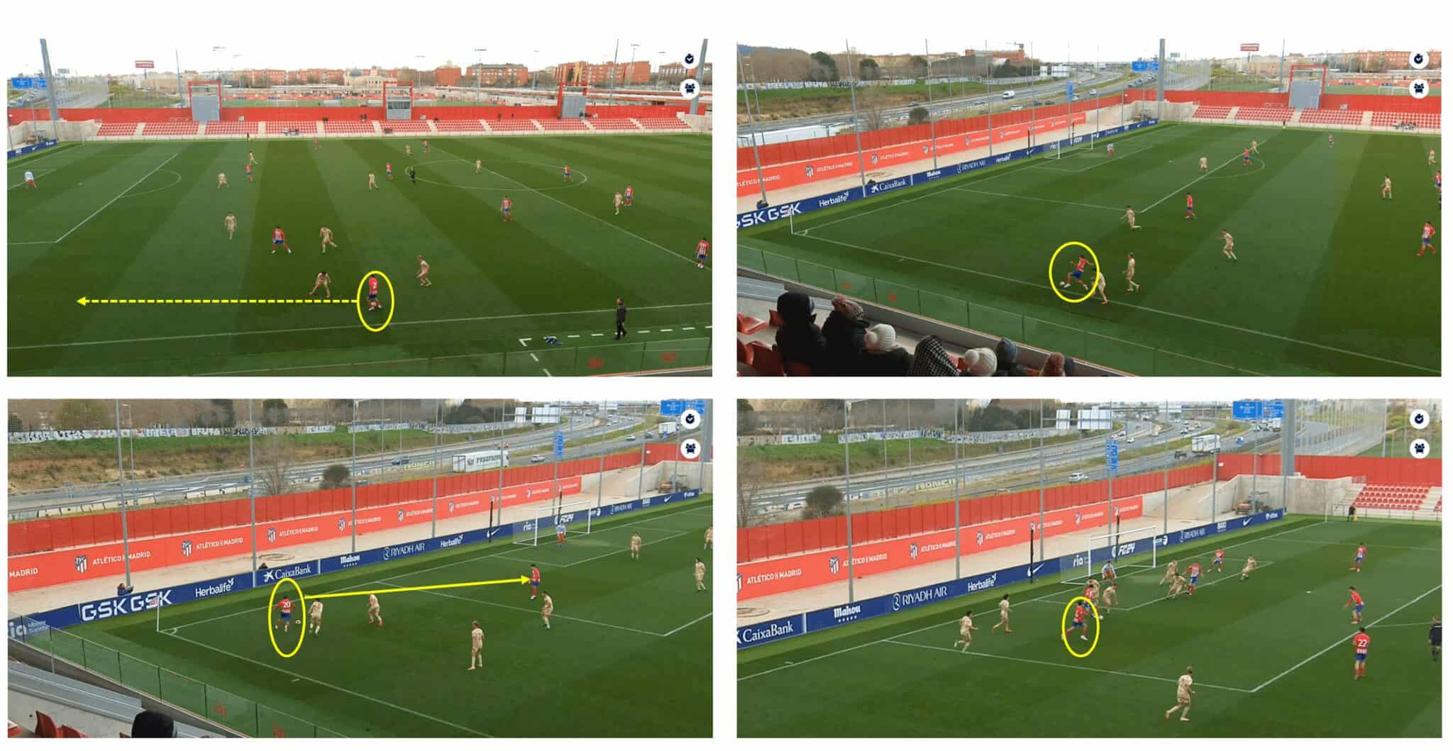 Atlético Madrid U19 Scouting Report 2023/2024 - Gabriel Suarez Castrelo ...