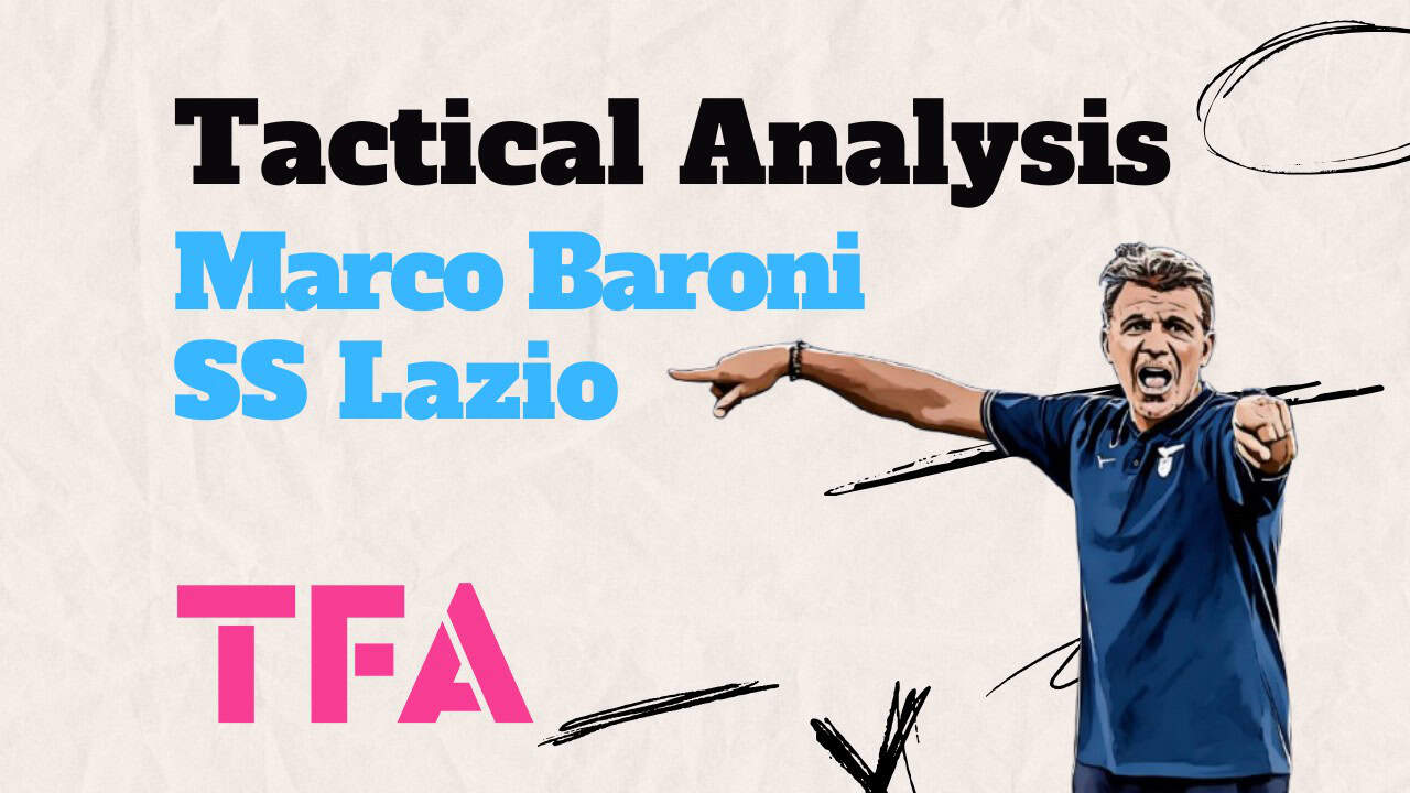 Lazio's Wide Attack & Aerial Domination Under Marco Baroni Tactics 2024/25