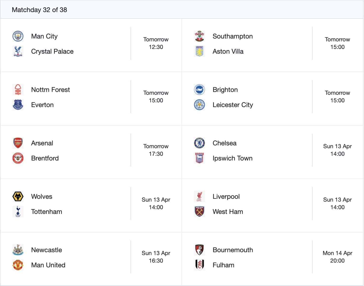 FPL GW32 Tips - Form, Team Selection, Captain Picks